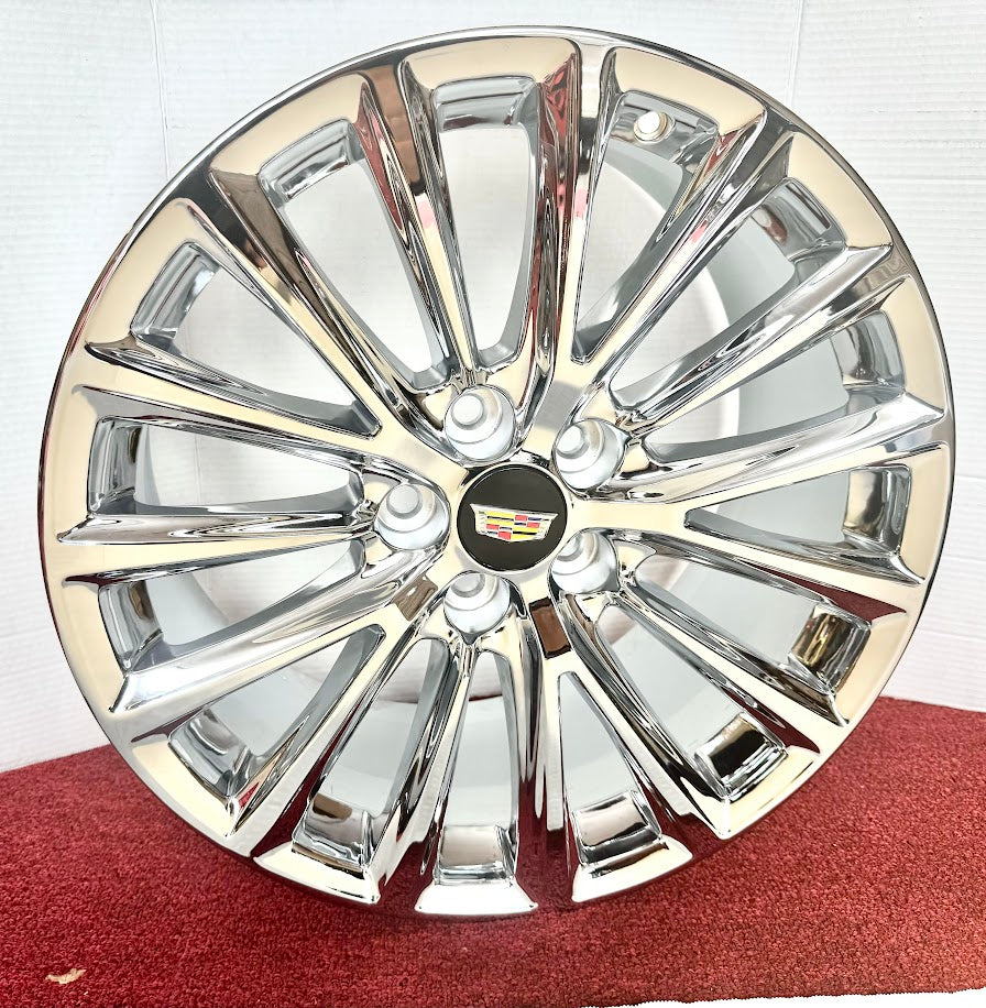 CHROME FACTORY GM CT5 19" X 8.5" SET OF 4 WHEELS XTS CTS CTS V CT6 XT4 ...