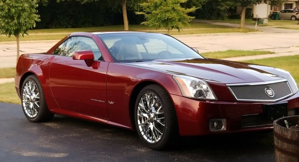 XLR XLR V CHROME PLATED PERFECT FIT 19" X 8.5" SET OF 4 WHEELS ...