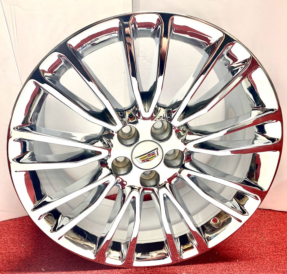 Cadillac CT6 PREMUIM FACTORY TRIPLE CHROME PLATED 20" WHEELS FIT CTS X ...